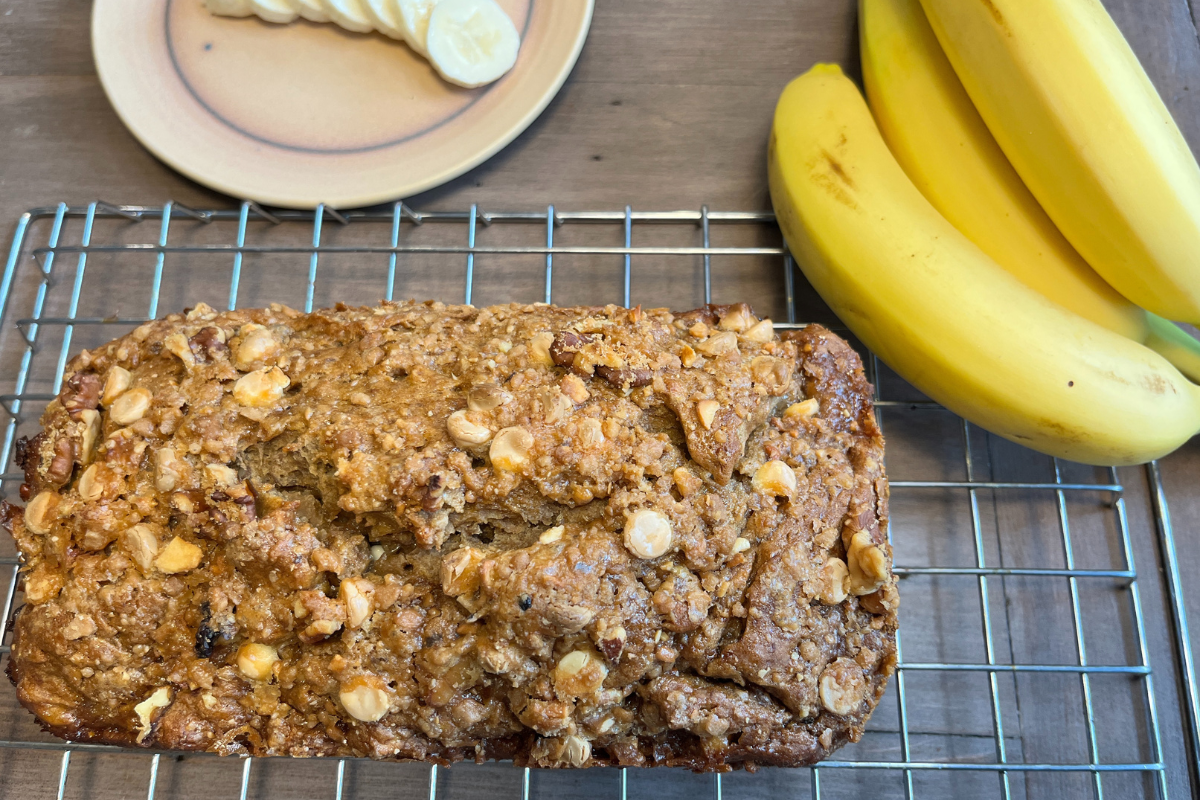 Gluten Free Chocolate Walnut Banana Bread Treehouse Homemaker
