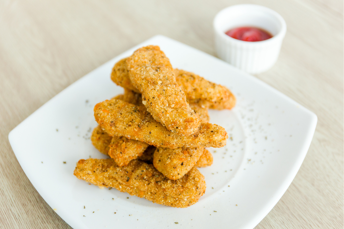 Mozzarella Stuffed Turkey Fingers For Kids - Treehouse Homemaker